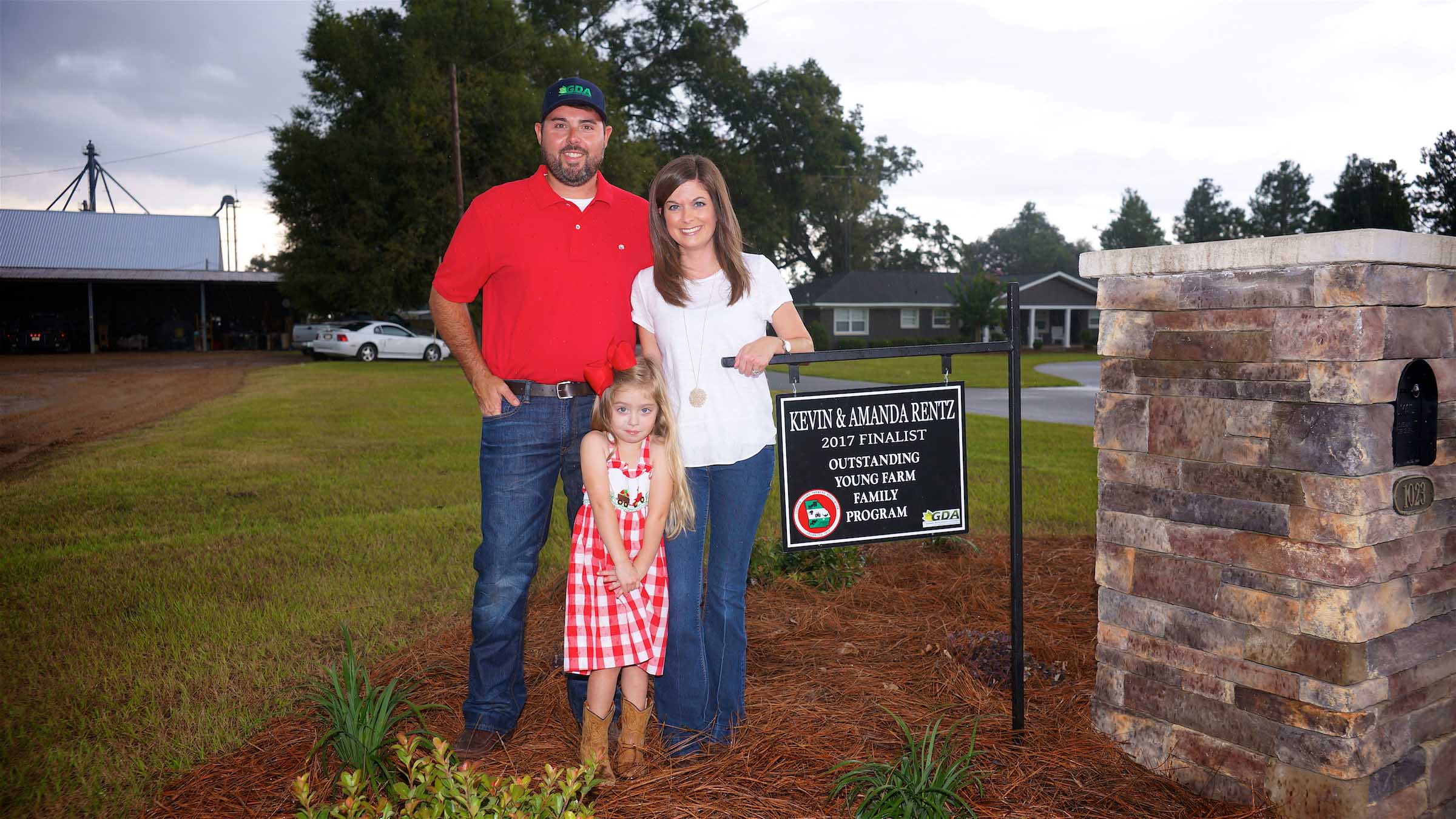 Rentz family wins Georgia Young Farm Family award | The Post-Searchlight
