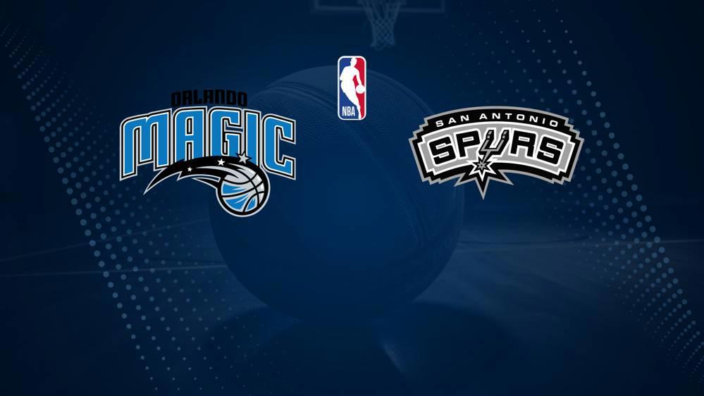 How to Watch the Magic vs. Spurs Game: Streaming & TV Channel Info for ...