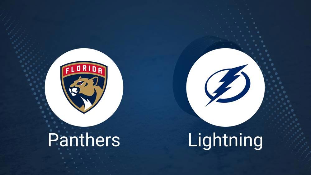 How to Pick the Panthers vs. Lightning Game with Odds, Spread, Betting ...