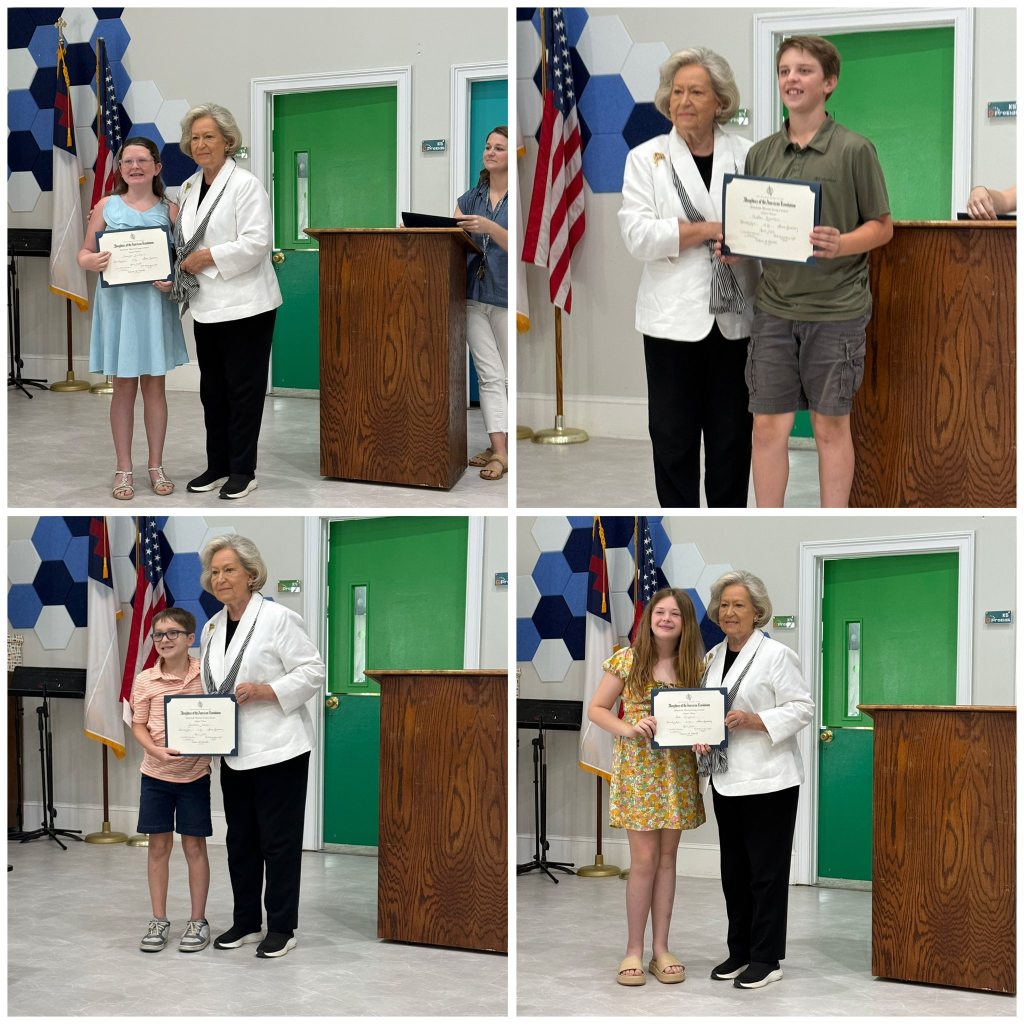 Grace Christian Academy students recognized for DAR and CHAMPS ...