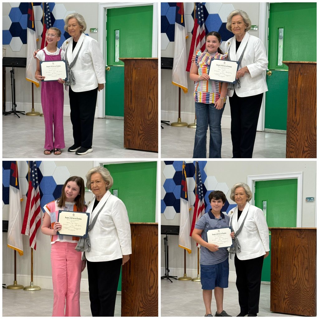 Grace Christian Academy students recognized for DAR and CHAMPS ...