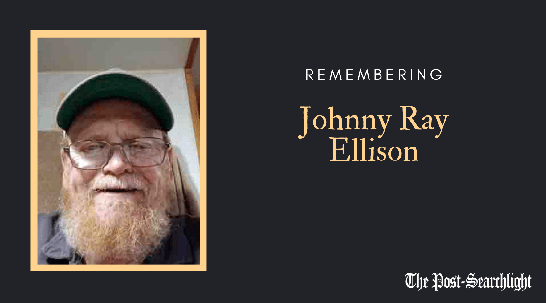 Johnny Ray Ellison | The Post-Searchlight