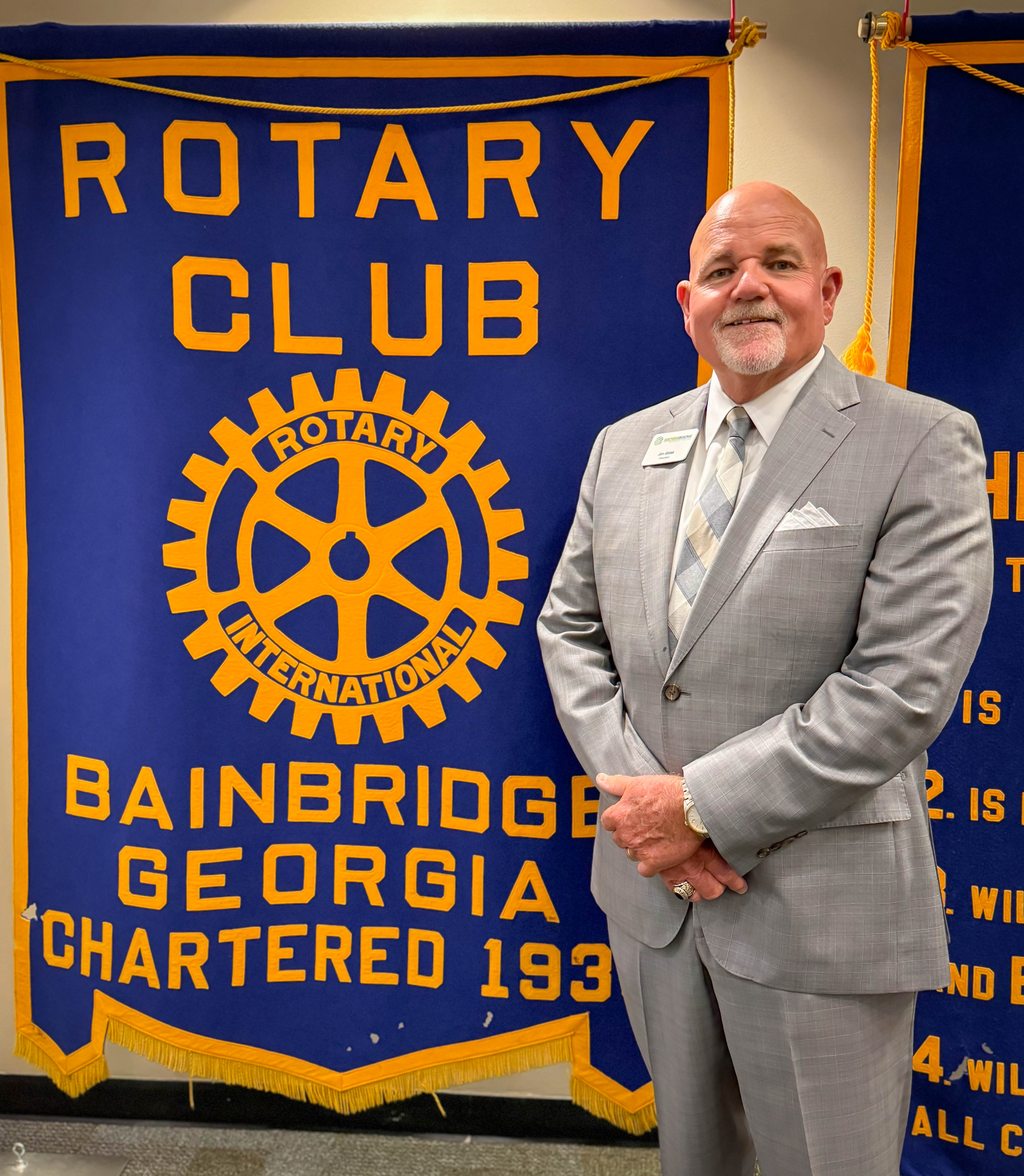 Glass presents new achievements at Rotary meeting | The Post-Searchlight